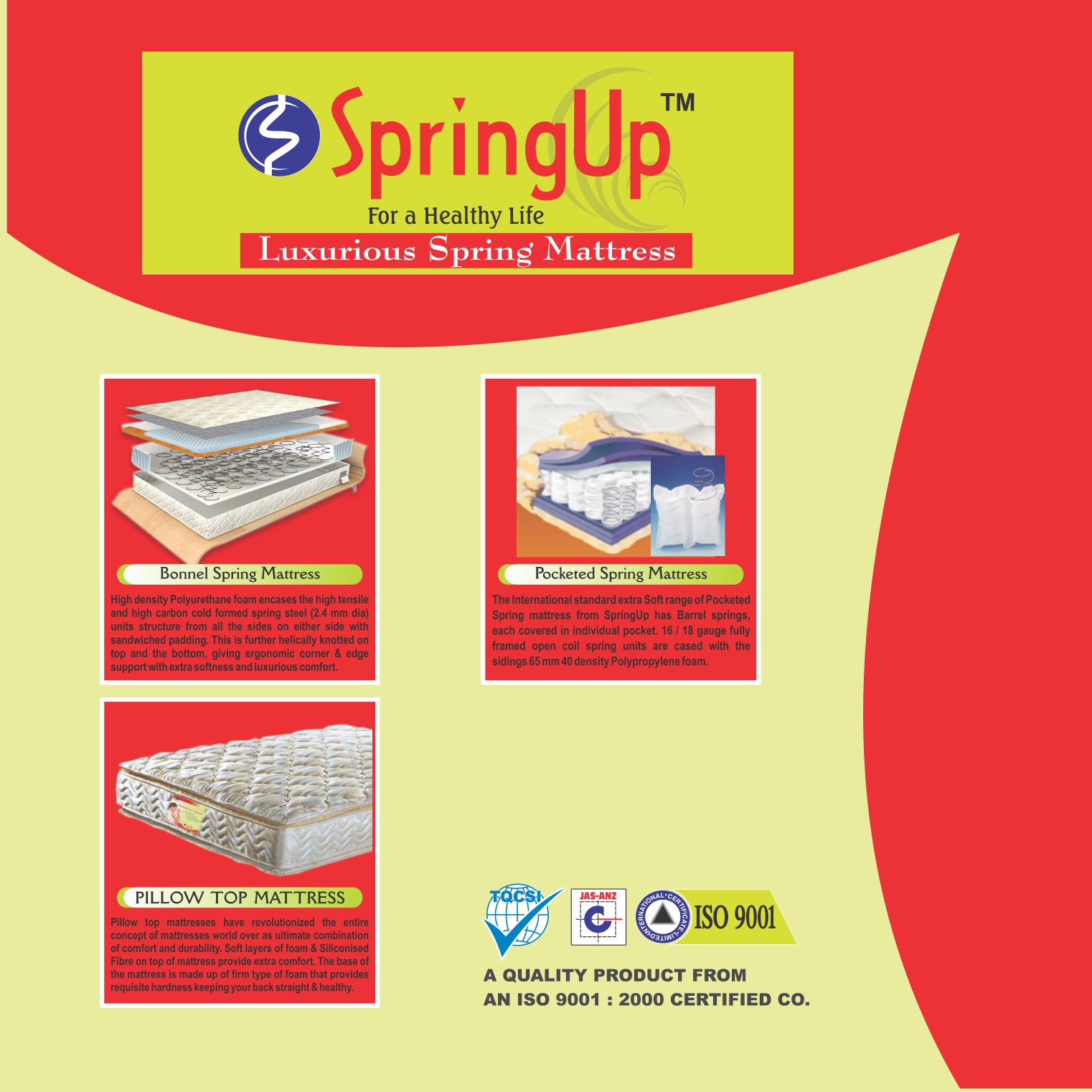 SpringUp Mattress